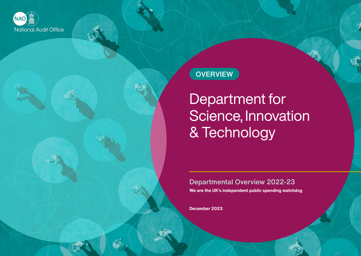 Department for Science, Innovation & Technology 2022-23 - NAO overview