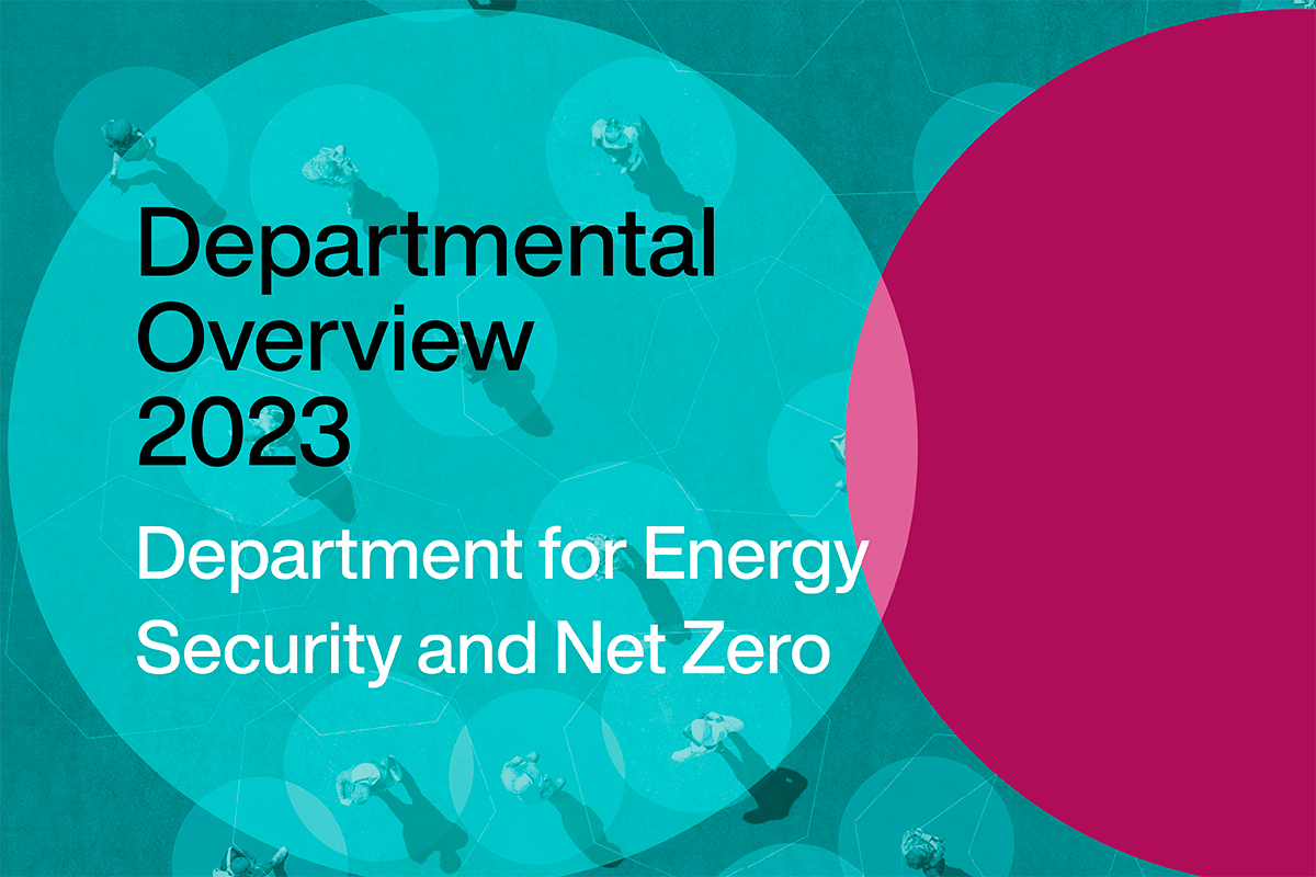 Department for Energy Security & Net Zero 2022-23 - NAO overview