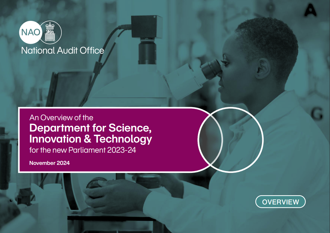 Department for Science, Innovation & Technology 2023-24 - NAO overview
